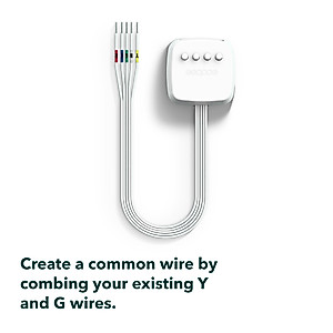 ecobee Power Extender Kit C-Wire Adapter - Made for ecobee Smart Thermostats - Programmable WiFi Thermostat Accessory
