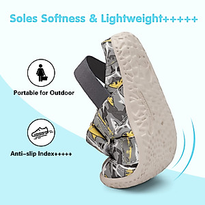 Spesoul Girls Boys Toddlers Water Sandals Kids Barefoot Quick Dry Beach Swim Sandals Slide Slippers Clogs Aqua Water Shoes Summer Sneakers for Pool Water Sports Outdoor Walking 6-6.5 Toddler