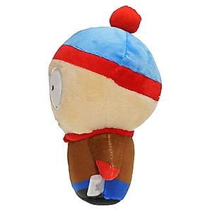 ZJYJING Anime Cartoon Plush Stan, Soft Cute Cartoon Fan Collection Ornament 7.08" (Stan)
