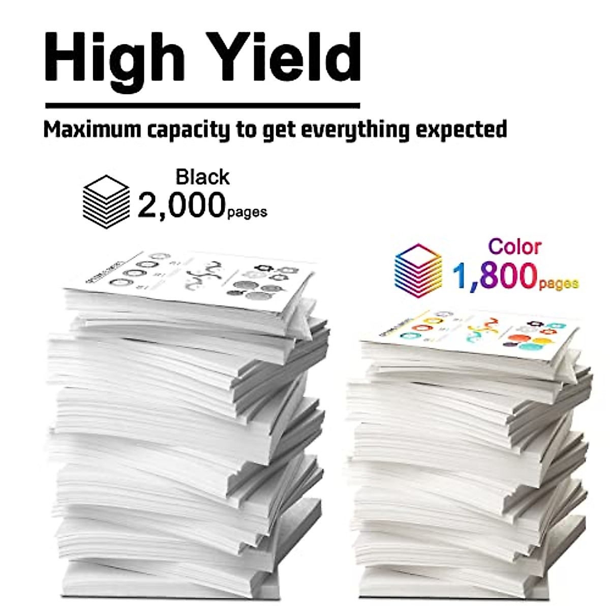 HIYOTA Compatible TN-223BK TN-223C TN-223M TN-223Y Toner Cartridge Replacement for Brother TN223 MFC-L3770CDW HL-3210CW DCP-L3510CDW Printer Toner - (5-Pack, 2BK+1C+1M+1Y)