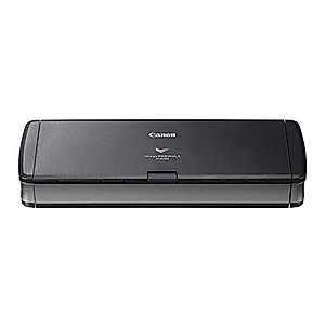 Canon imageFORMULA P-215II Mobile Document Scanner, Black, 1.6" x 11" x 3.7"