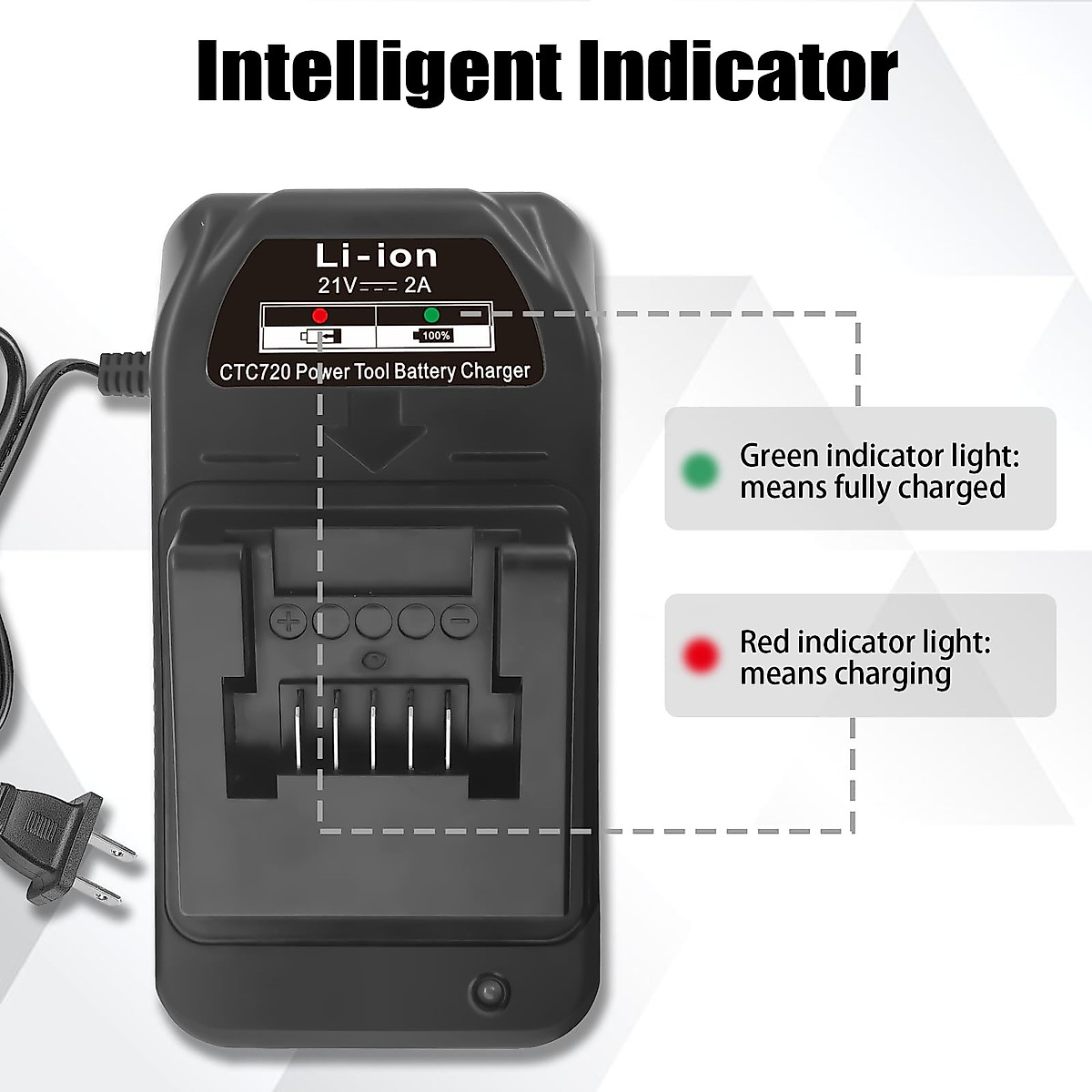Charger CTC720 Replace for Snap On CTB8185 CT7850 CDR7850H CTL7850 CTB7185 CTB81
