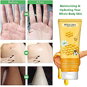 20 Pack Body Lotion Gift Sets for Women Dry Skin, Mini Travel Size Lotion Sets Natural Body Cream with Shea Butter and Aloe, Bulk Body Lotion Sets, Christmas Stocking Stuffers Valentines Day Gifts for Her Women Girlfriend Mom Wife