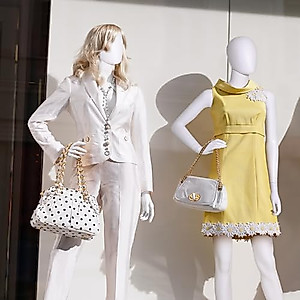 Female Mannequin,White Adults Dress Form Realistic Adjustable Mannequin,A Stand-up Mannequin ,with Full Body for Adults