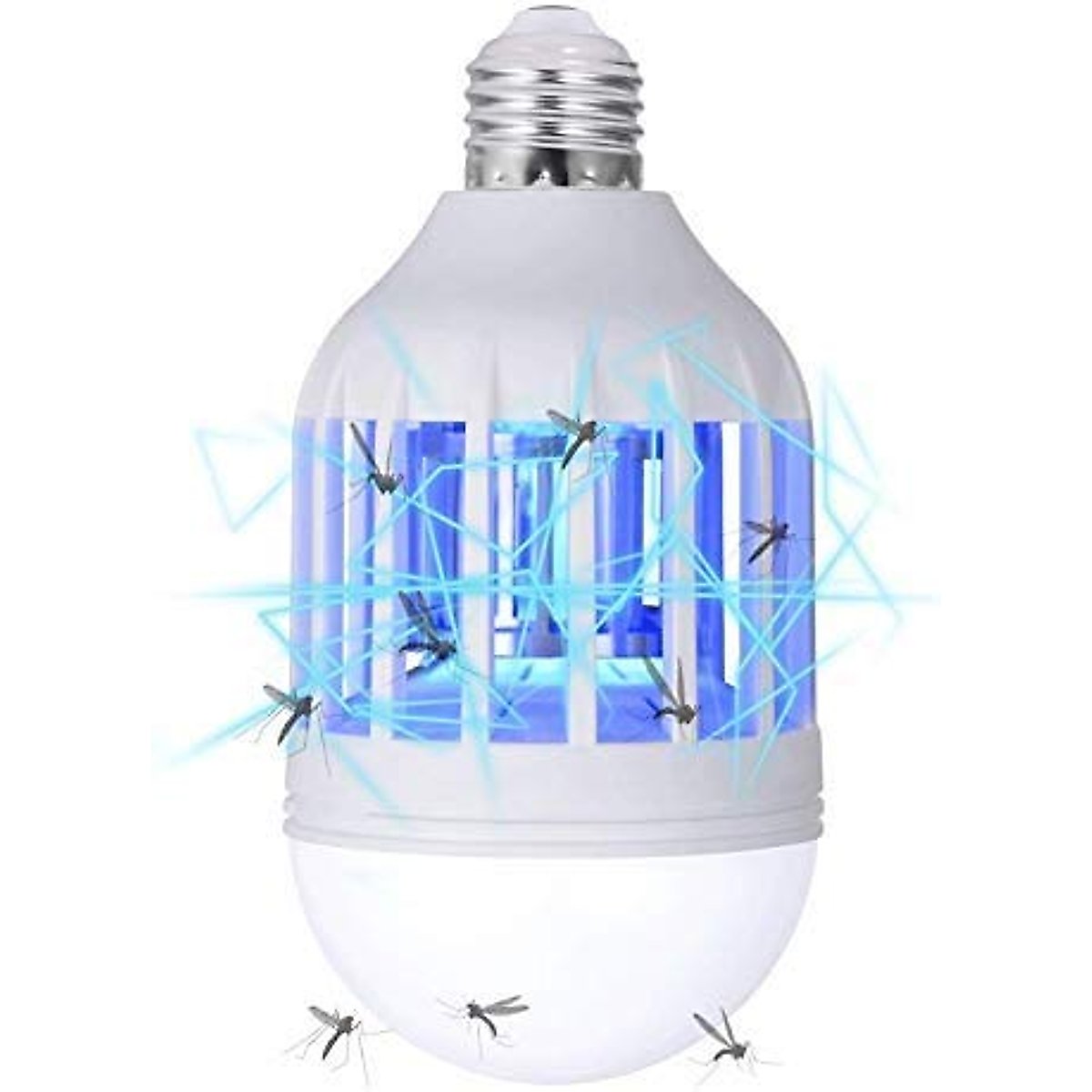 Bug Zapper Light Bulb 2 in 1 LED Light for Fruit Flies, Mosquito, Bug, Insect and Fly Control - Traps
