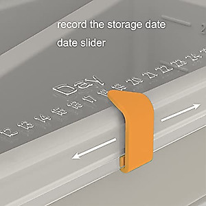 Silicone Freezer Tray with Lid - Food Freezer Container, Makes 2 Portions 2 Cup+4 Portions 1 Cup Cube Portion, Ice Cube Tray for Soup Sauce Meal Prep, Soup Trays with Date Slider-2 Pack