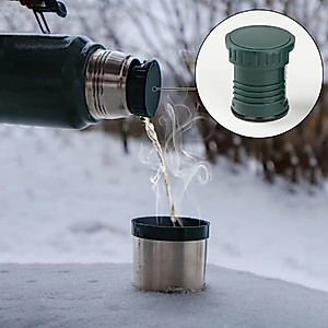 LUAATT Thermos Replacement Stopper,1 Pack Green Water Leakage Prevention Stopper For Stanley Classic Stainless Steel Vacuum Bottle(1.1 QT/1.5QT/2 QT)