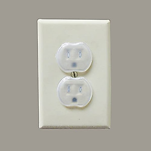 Little Chicks Baby Safety Outlet Plug Electrical Socket Covers - 36 Pack - Model CK032