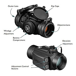 Vortex Optics Sparc II Red Dot Sight - 2 MOA Dot