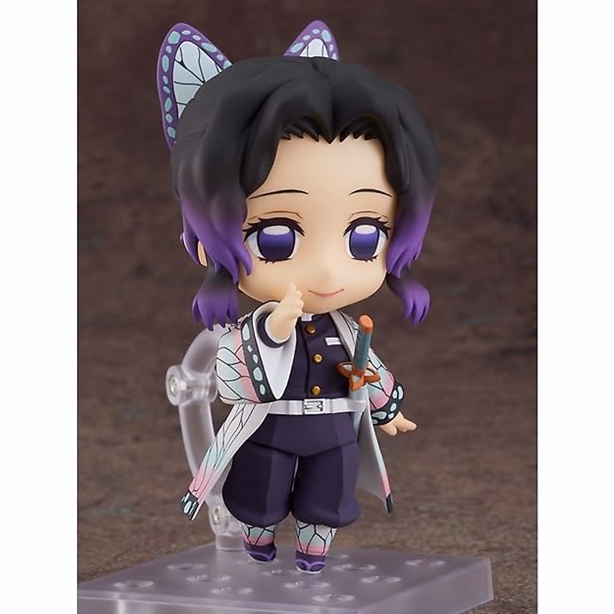 Good Smile Demon Slayer: Kimetsu no Yaiba Shinobu Kocho Nendoroid Action Figure, Multicolor