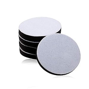SPEEDWOX 3 Inch Soft Foam Layer Buffering Pad 5 Pack Hook and Loop Soft Sponge Cushion Buffer Pad