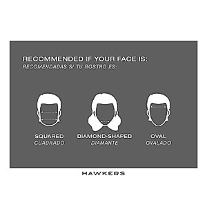 HAWKERS Brigitte - Polarized Sunglasses Men and Women - Sunglasses Womens and Mens - Trendy Sunglasses - 100 % UV400 Protection