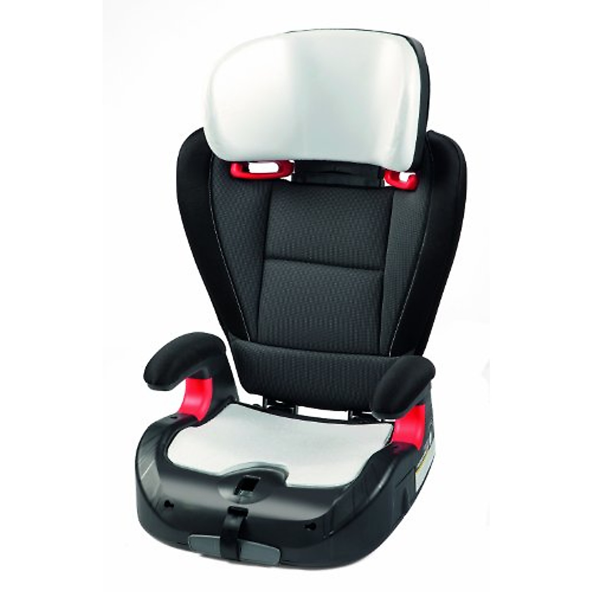 Peg Perego Viaggio HBB 120 - Booster Car Seat - for Children from 40 to 120 lbs - Made in Italy - Crystal Black (Black)