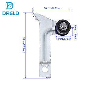 8547174 Dryer Idler Pulley, Replace 8547174VP PS1487714 AP3890848 AP5983811 1201316 AH1487714 EA1487714, Replacement for Whirlpool, Maytag, Kenmore, Kitchen Aid