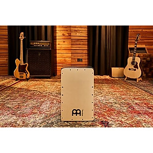 Meinl Pickup Cajon Box Drum with Internal Snares - MADE IN EUROPE - Baltic Birch Wood, Snarecraft Series, 2-YEAR WARRANTY (PSC100B)