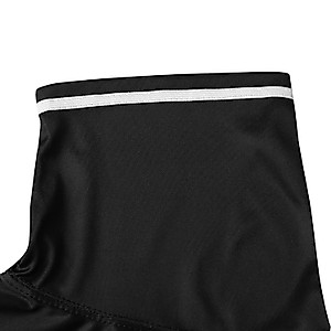 Rioofinx 90s Hip Hop Party Jersey, Bel Air Jersey Baseball Jersey, Short Sleeve Button Down Shirt for Men and Women (Black, 3XL)