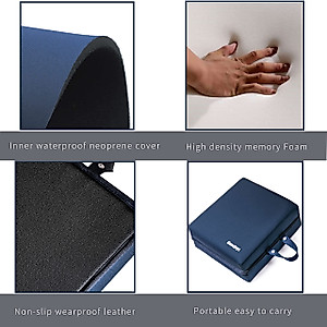 Knee Pads for Men Women Extra Thick Knee Pads Memory Foam Kneeling Pad for Bathing YogaFoam Garden Pads for Kneeling Knee Cushions for Kneeling