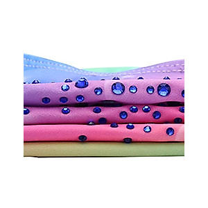 Zaclotre Kid Girls Gymnastic Leotard Long Sleeve Color Gradient Sparkly Ballet Dance One Piece Outfit 140(6-7Y)