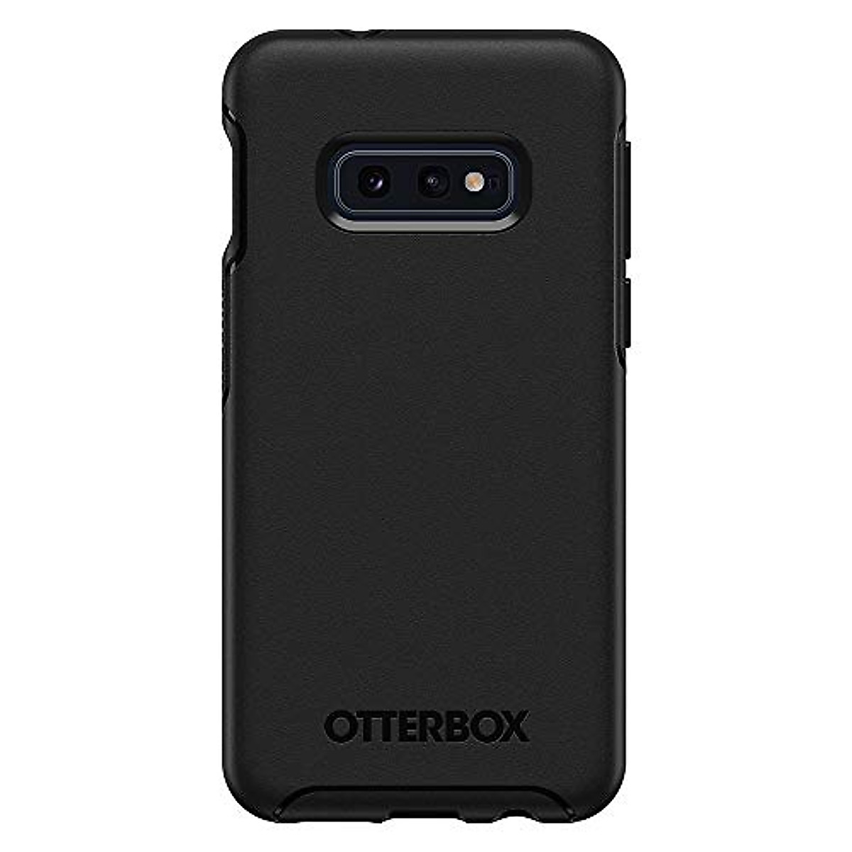 OtterBox Galaxy S10e Symmetry Series Case - BLACK, ultra-sleek, wireless charging compatible, raised edges protect camera & screen