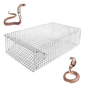 The Amazing Humane Snake Trap (Small) - Catches and Release All Kinds of Snakes - Reusable!