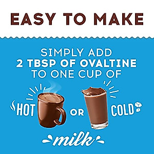 Nestle Ovaltine Chocolate Rich Chocolate Mix, 12 oz
