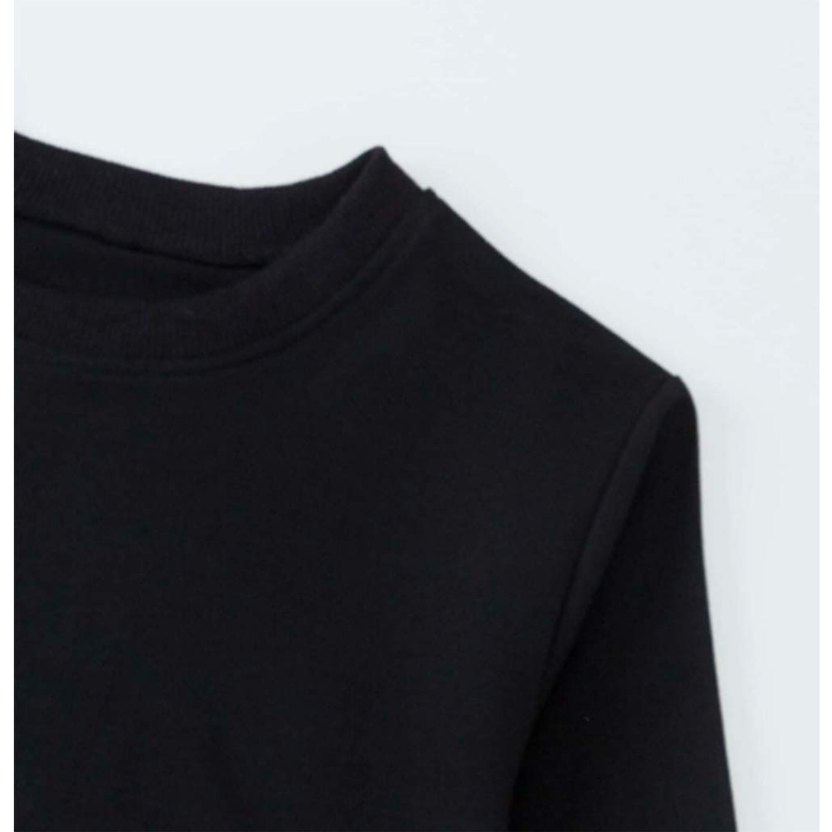 XLXUXU Toddler Girls Pullover Tops Cute Graphic Print Sweatshirt Kids Crewneck Long Sleeve T Shirts Black-Cherry