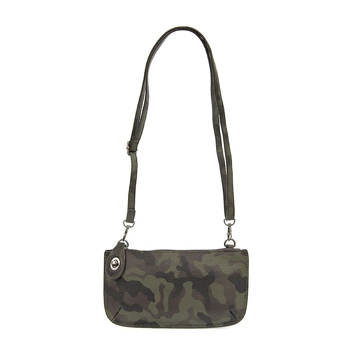 Joy Susan Mini Crossbody Wristlet Clutch (Olive Camo)