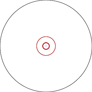 Vortex Optics Spitfire 1x Prism Scope - DRT Reticle (MOA), Black