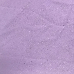 Texco Inc 2-Way Stretch Solid Scuba Crepe Techno Knit Poly Spandex, Apparel Fabric, DIY Projects, Lilac 2 Yards