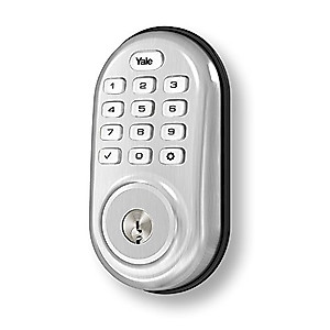 Yale Security Assure Lock - Keypad Door Lock in Satin Nickel