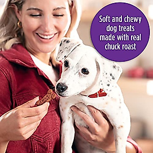 Milk-Bone Soft & Chewy Dog Treats, Beef & Filet Mignon Recipe, 25 Ounce