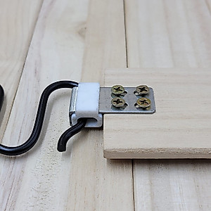 EK Clip E-outstanding 12PCS 4 Holes Upholstery Furniture Spring Clips S Clips Sofa Couch Spring Repair Hardware Accessories