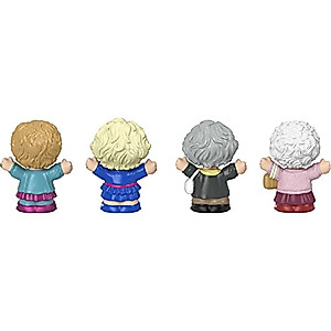 Little People Collector Dorothy, Blanch, Rose Sophia - the Golden Girls Special Edition Figure Set with 4 Character Figurines in a Gift Package