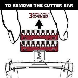 Wahl Black Chrome Smart Shave Replacement Foils, Cutters and Head for 7061 Series - Model 7045-700