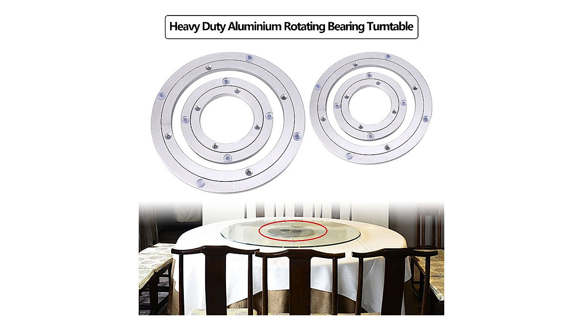Heavy Duty Aluminium Alloy Rotating Bearing Plate