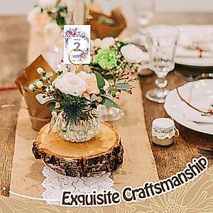 Bonsicoky 30 Pack Gold Floral Card Holder Picks - 13.2" Metal Gift Card Holder - Heart Shaped Place Card Holder for Wedding Birthday Party Bouquet Decorations