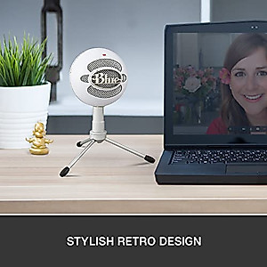 Logitech for Creators Blue Snowball iCE USB Microphone - White