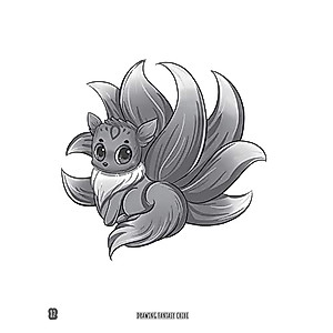 Drawing Fantasy Chibi: Learn How to Draw Kawaii Unicorns, Mermaids, Dragons, and Other Mythical, Magical Creatures! (How to Draw Books)