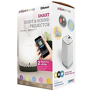 Project Nursery Sight & Sound Sleep Soother Projector with Bluetooth