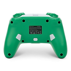 PowerA Enhanced Wireless Controller for Nintendo Switch - Animal Crossing: Nook Inc., Nintendo Switch Lite, Gamepad, Game Controller, Bluetooth Controller, Rechargeable - Nintendo Switch