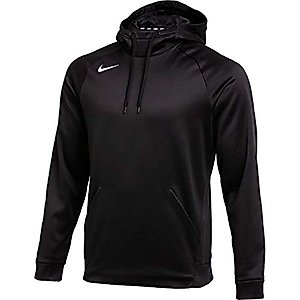 Nike Mens Thermal Hoodie Black/White Size XXL