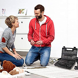 208 Piece Screwdriver Bit Set Security Bit Chrome Vanadium Steel Professional Ended Screw Tools Box by WULFPOWERPRO