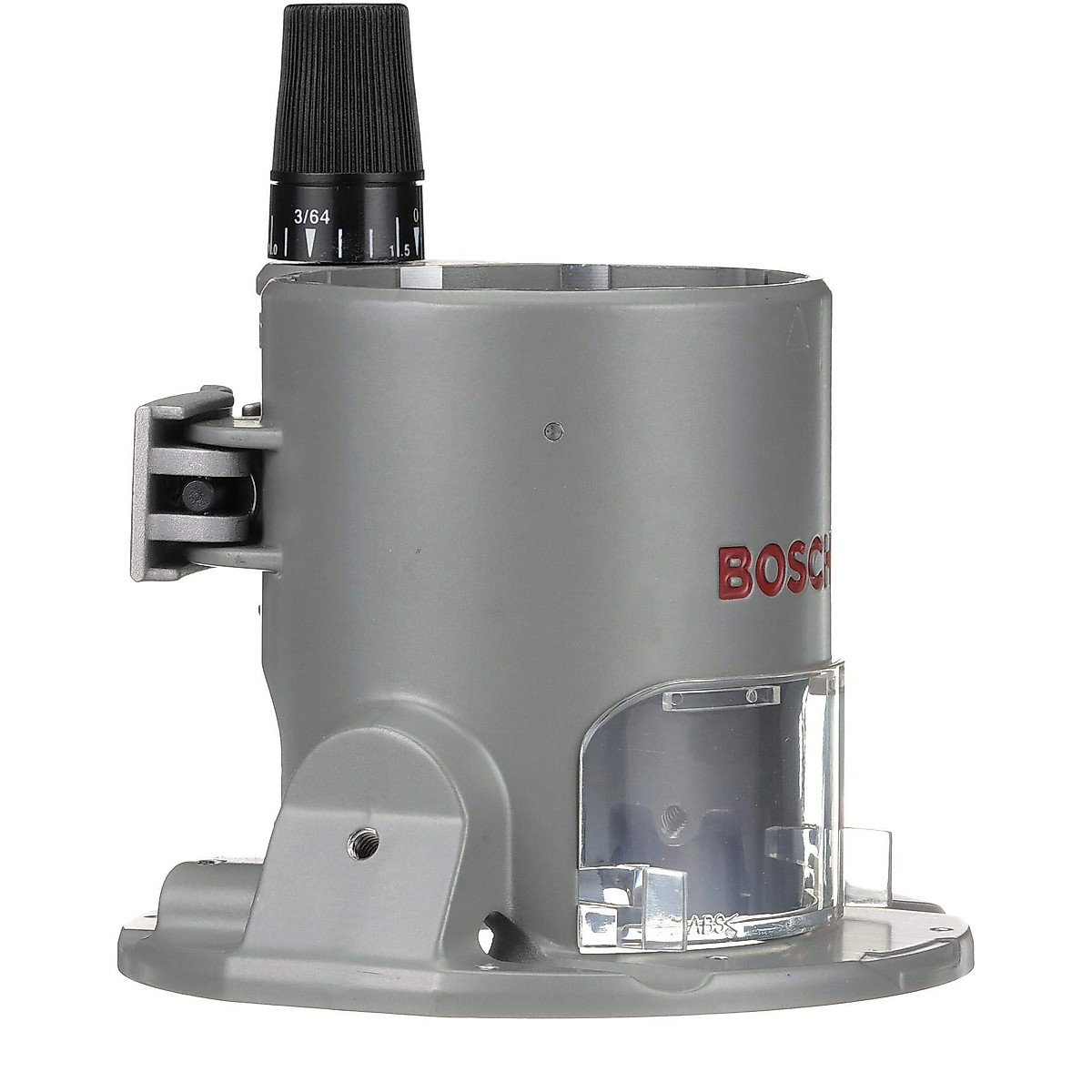 BOSCH 1617EVS 2.25 HP Electronic Fixed-Base Router & Under-Table Router Base with Above-Table Hex Key RA1165