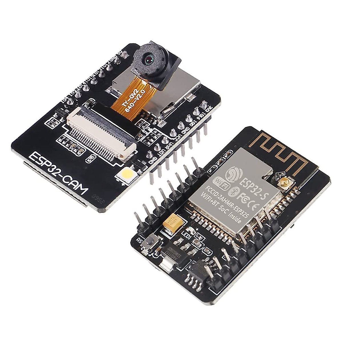 3PCS ESP32-CAM Camera Module ESP32 CAM WiFi Bluetooth Development Board ESP32 Wireless OV2640 Camera Module with Jumper Wire
