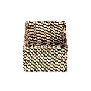 La Jolla Organizing & Shelf Basket, Black-Wash