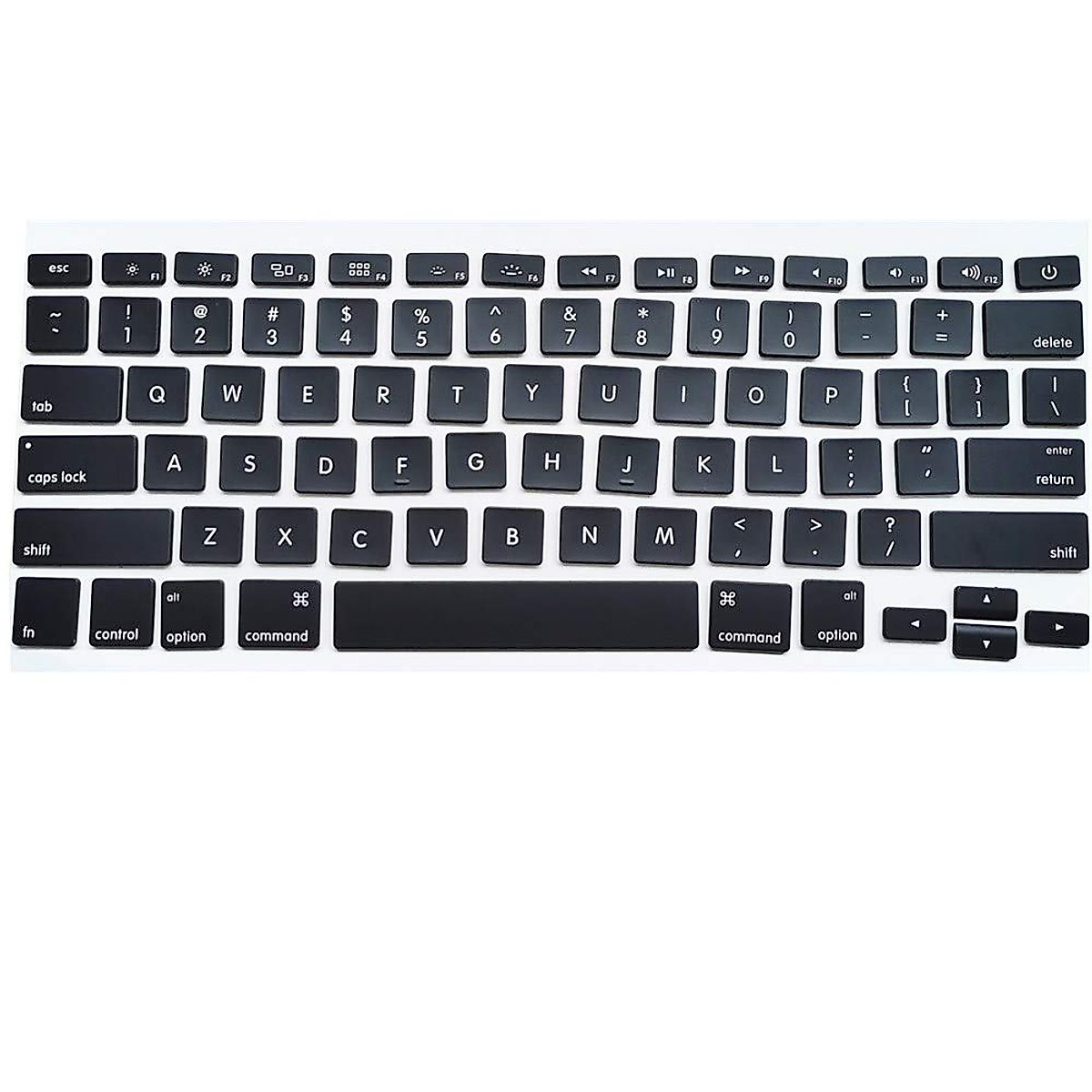 Replacement AP11 Versions US Keyboard Keycaps Keys,Full Set of US Replacement Keycaps QWERTY for MacBook Pro 13" / 15" A1425 A1502 A1398 2012-2015 Year for MacBook Air 13" A1369/A1466 2011-2017 Year