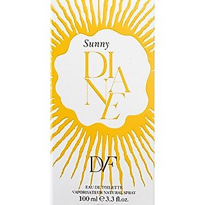 Diana Von Furstenberg Eau de Toilette Spray for Women, Sunny Diane, 3.4 Ounce