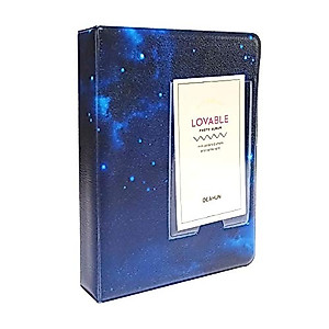 Fancyme 64 Pockets 3 Inch Starry Sky Polaroid Photo Book Album for Fujifilm Instax Mini Films Album Instax Mini 9 8 7s 90 70 25 Name Card Holder