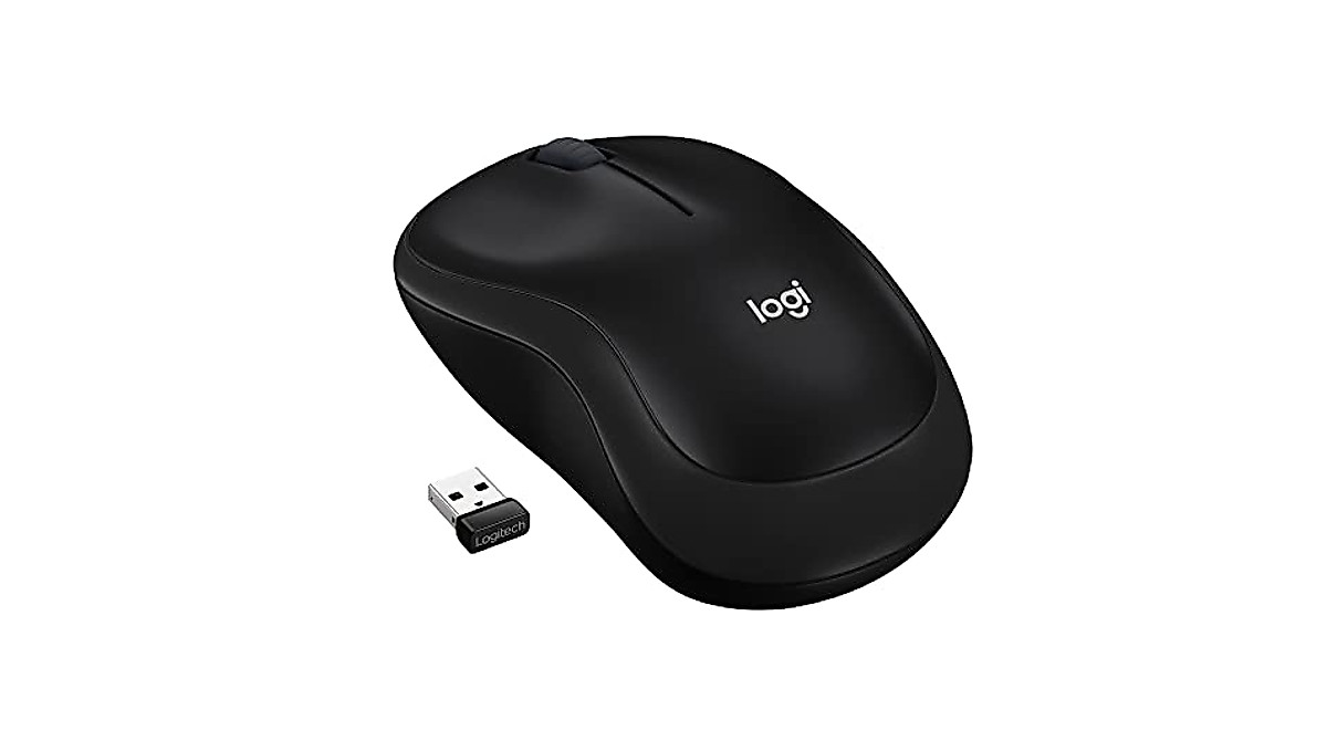 Logitech M185 Wireless Mouse - Compact, Ambidextrous, Long Battery Life