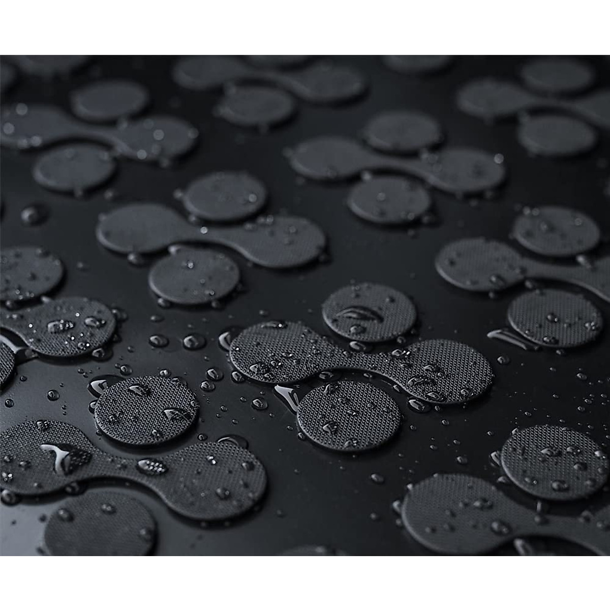 REZAW-PLAST Premium Trunk Mat Compatible with 2017-2024 Volvo S90 Cargo Mat/Sedan/All Weather Rear Rubber Floor Mat, Custom Fit, Tailored, Odorless, Car Accessories Black